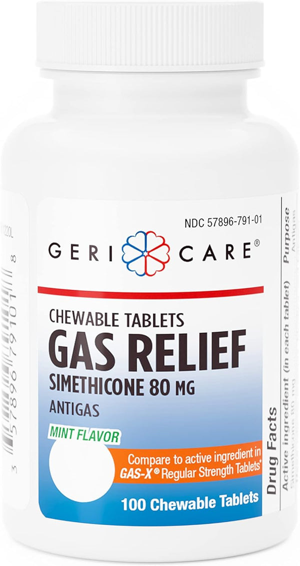 Simethicone Tab 100's Chewable Anti-Gas - Tri-State Surgical