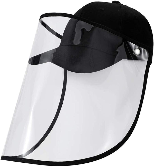Kids Baseball Cap with Detachable Face Shield - Protects Face & Eyes ...